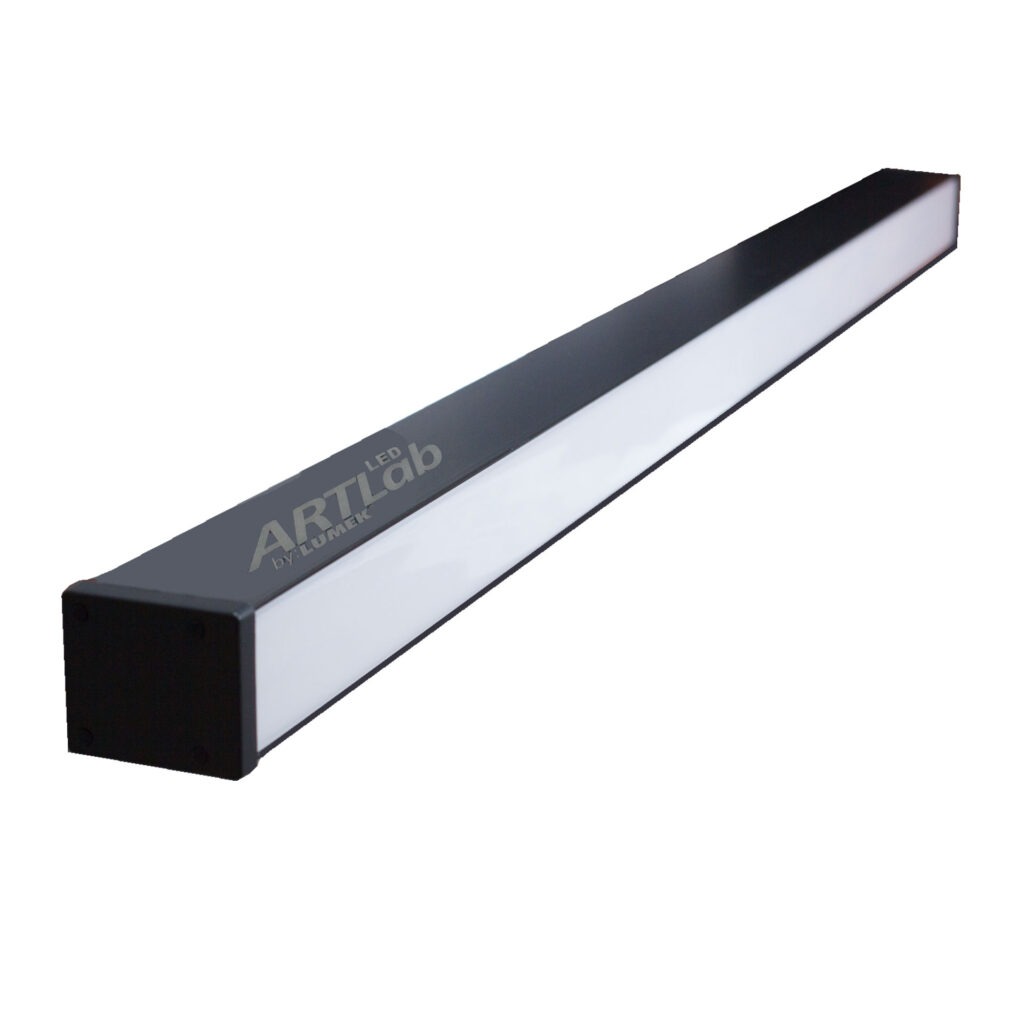 Luminaria Led Lineal Negra 40W 6500K Artlab – Ilumec