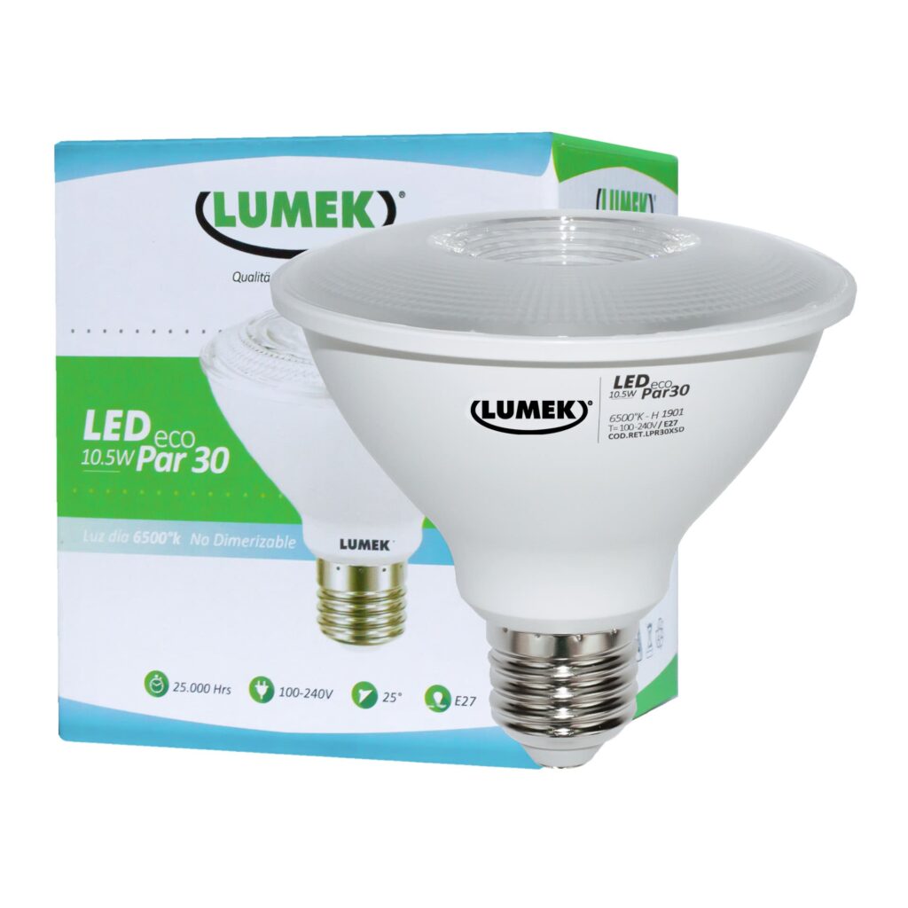 Bombillo Led Eco Par30 10W 6500K – Ilumec